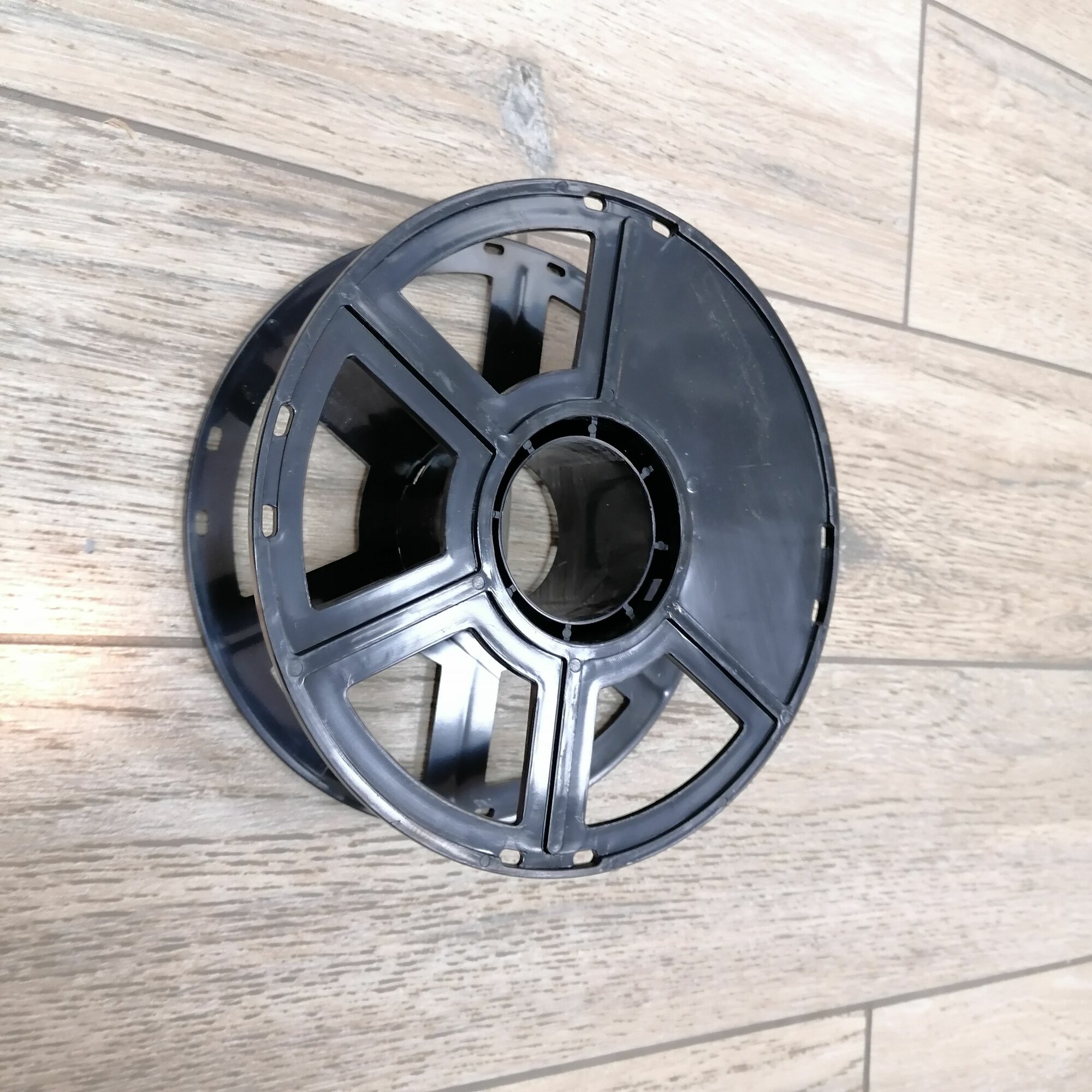 Катушка для гирлянды / бабина для провода/ бабина для хранения филамента (черная)