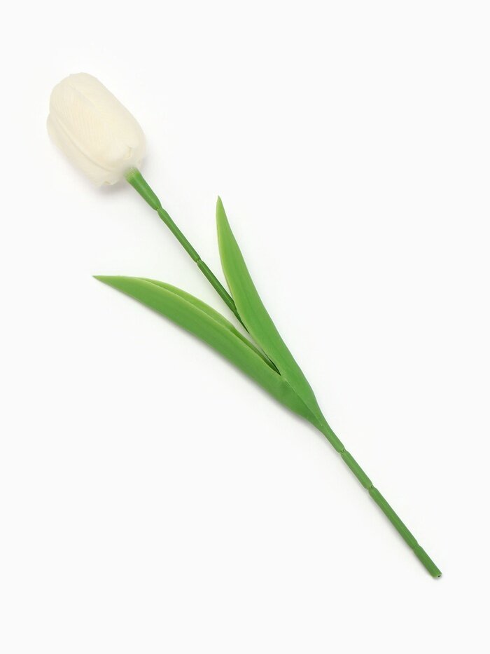 Мыльный тюльпан КНР белый в коробке, цветочный аромат