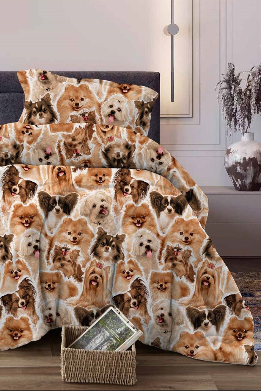 Комплект постельного белья "Бязь Лучший Друг" 1,5-спальный, 100% Хлопок