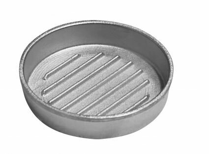 Форма для котлет "Гамбургер", алюминий, 11 см x 10 см x 2,5 см