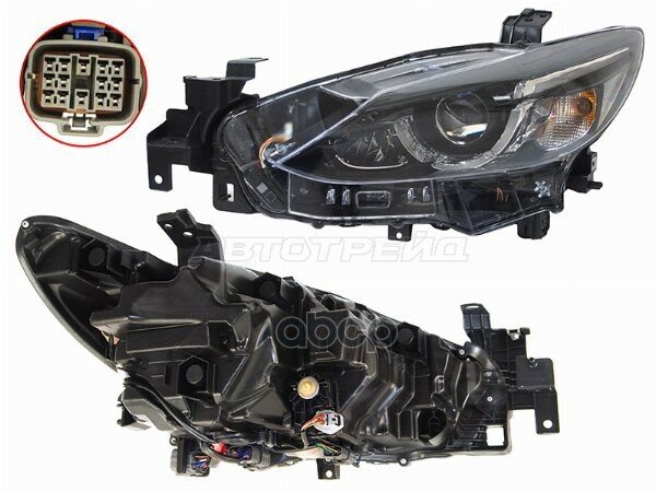 Фара Mazda 6 15-18 / Atenza 15-18 (Слева/ LED) Sat арт. ST-216-1172L