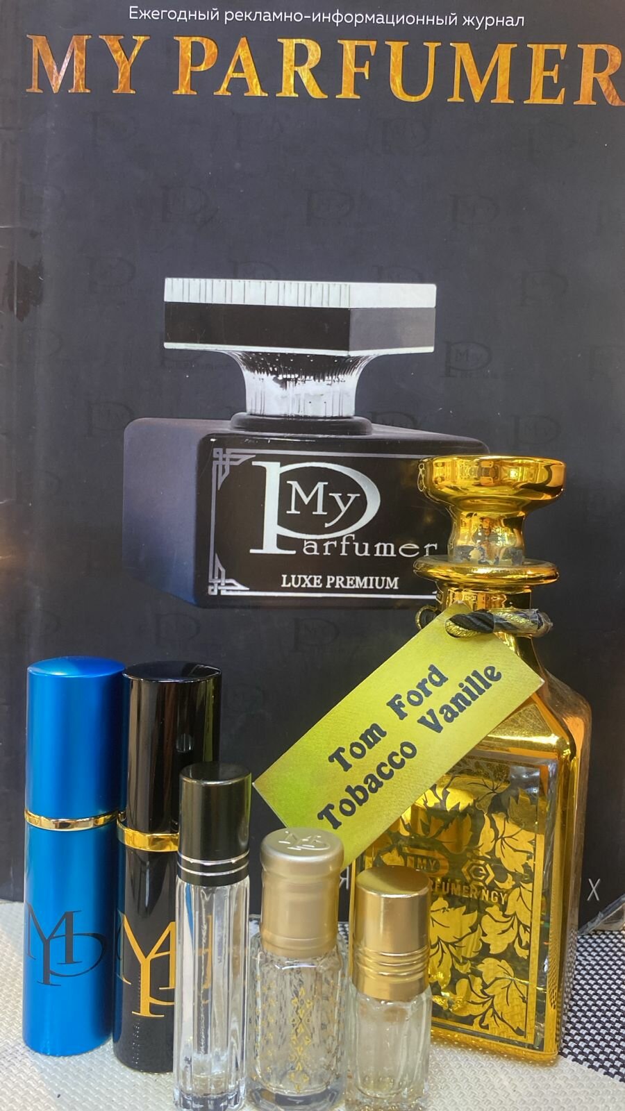 Духи маслянные по мотивам Tom Ford Tobacco Vanille 3 мл