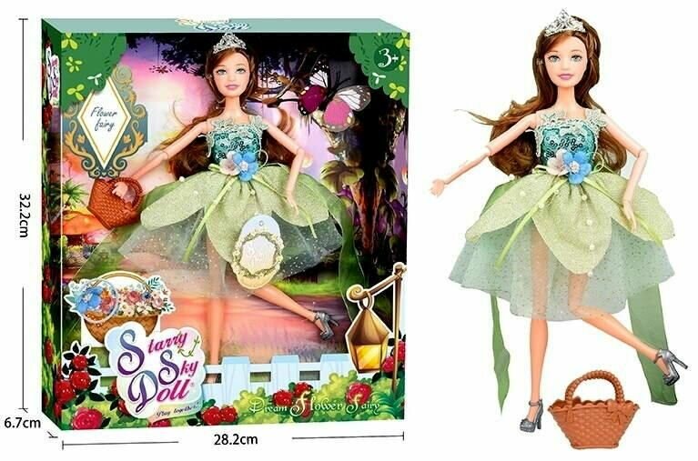 Кукла КНР "Flower Fairy", 31 см, с аксессуарами, в коробке
