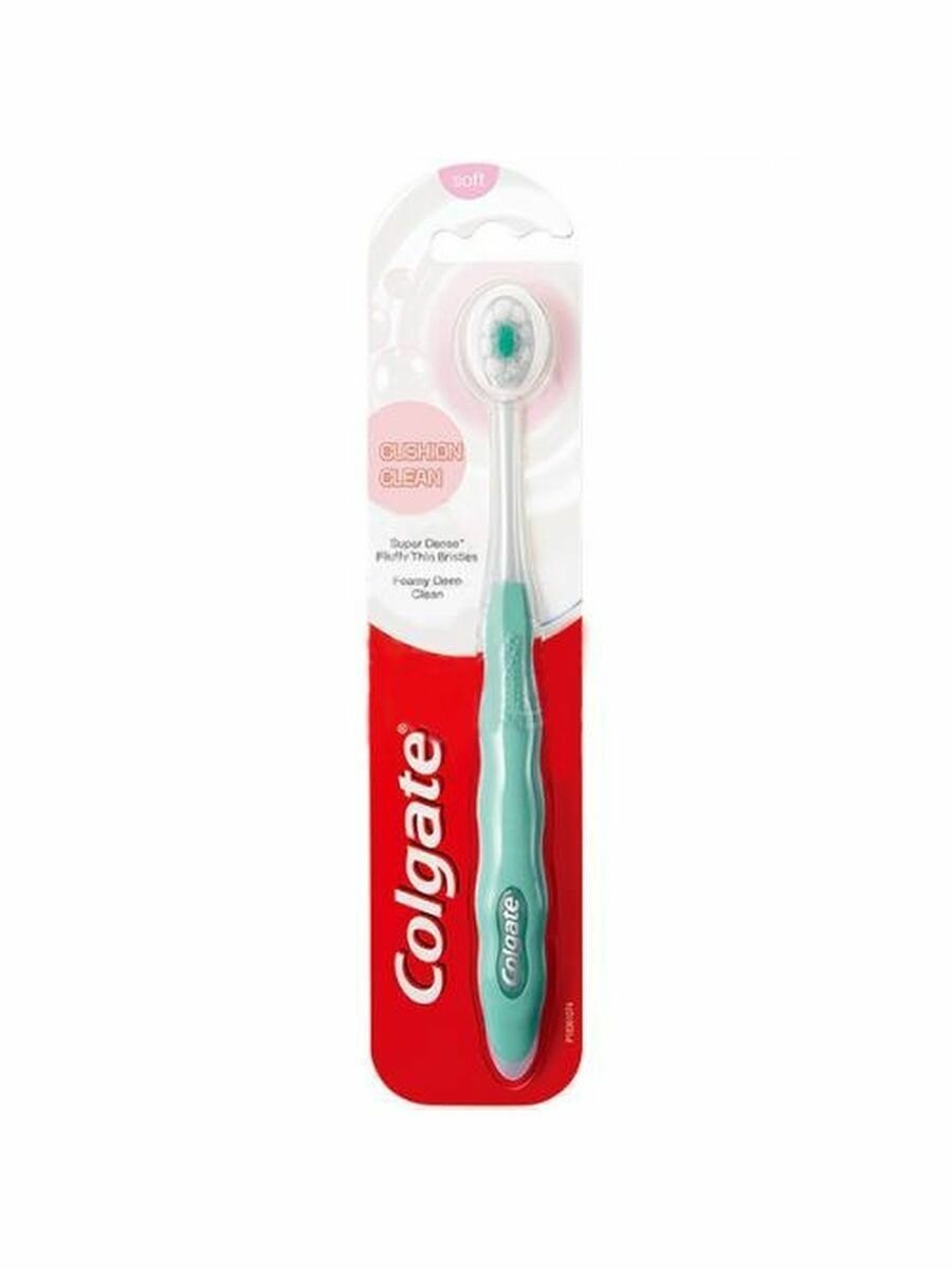 Зубная щетка Colgate Cushion Clean, мягкая