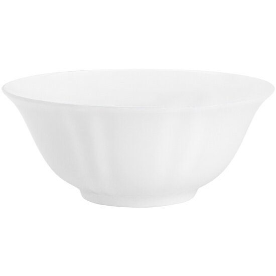 Салатник Anna Lafarg Lotus white 14 см, 400 мл, фарфор, белый (AL-1206L-E11)