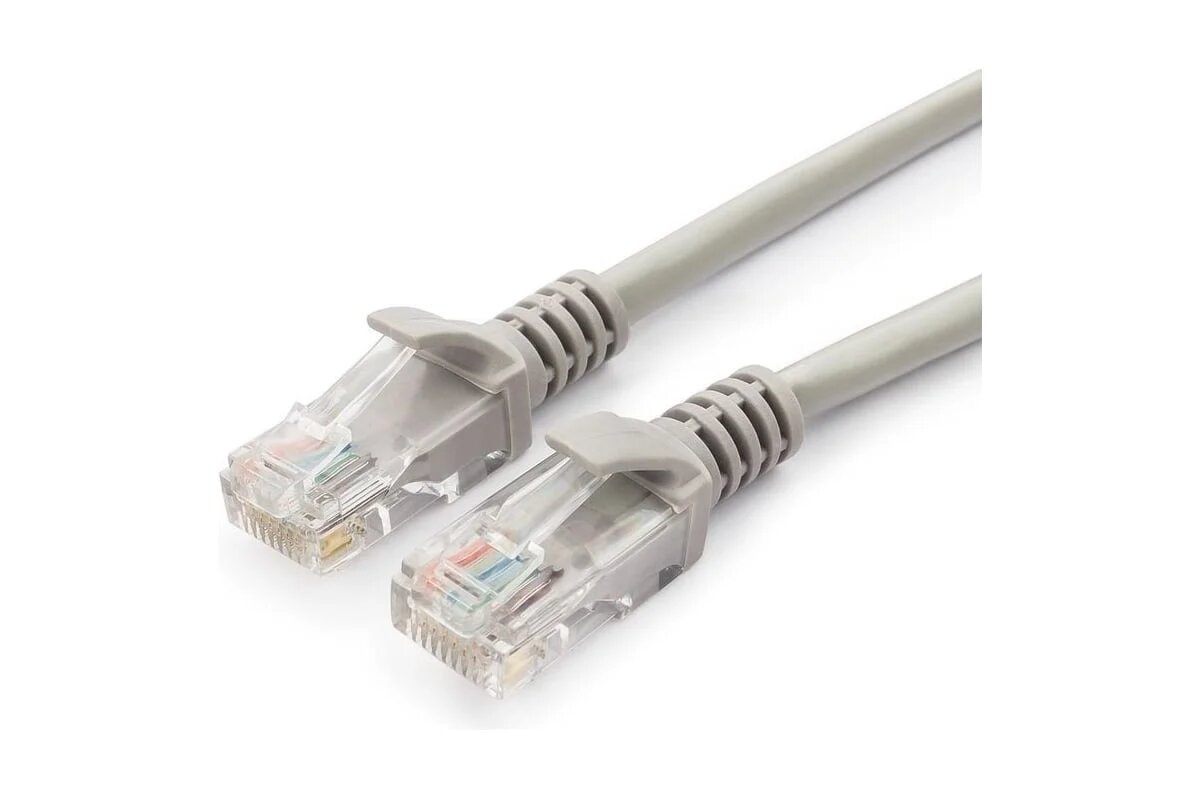 Ripo патч-корд UTP Cat 5E RJ45 1,5 м серый 003-300011 для локальных сетей и коммуникаций