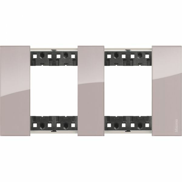 2 шт. BT Living now Аура Рамка немецкий стандарт 2-постовая KA4802M2DM