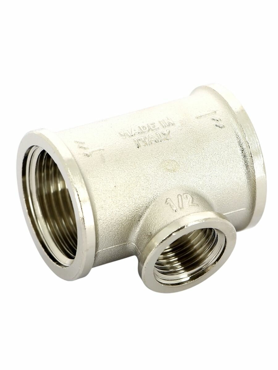 Тройник Tiemme 1"Вх1/2"Вх1"В лат. никелир, 1500180(1570N060406)