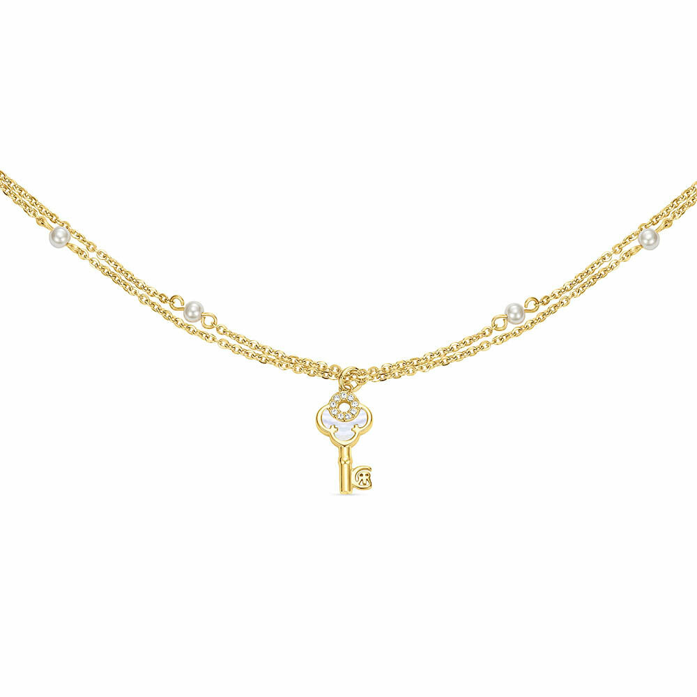 Колье, жемчуг имитация