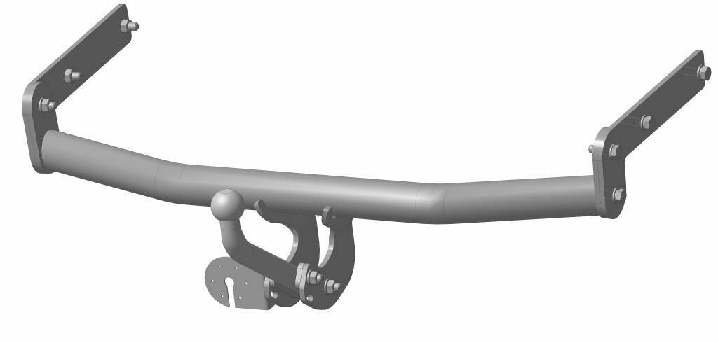 Фаркоп ORIS 1911-A на Skoda Fabia НВ 2000 – 2014, Volkswagen Polo IV HB 2001 - 2009