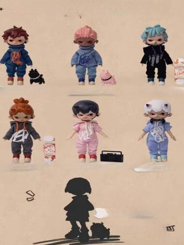 Коробка Пенни, BJD Doll, кукольный манускрипт.