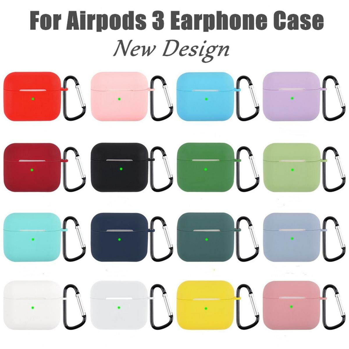 Fone De Ouvido силиконовый чехол для наушников Bluetooth Airpods 3 2021 Air Pods 3 Airpods3 беспроводные наушники наушни