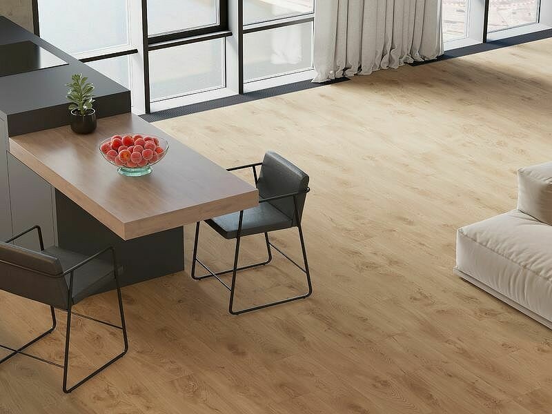 Керамогранит Kerranova Dubrava Beige K-2302/SR 20х120 см, современный стиль