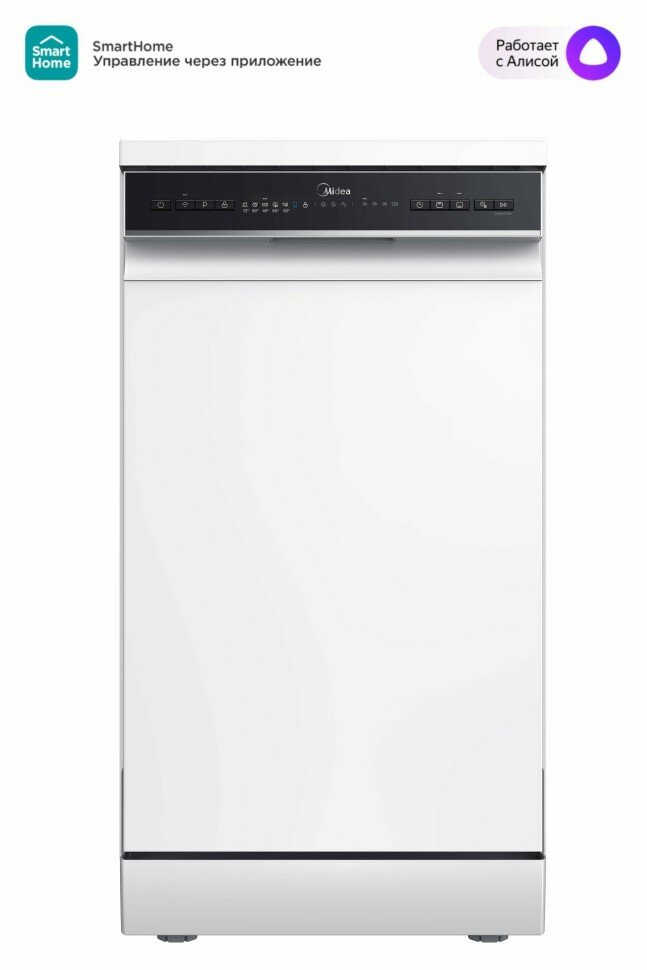 Посудомоечная машина Midea MFD45S150Wi белый