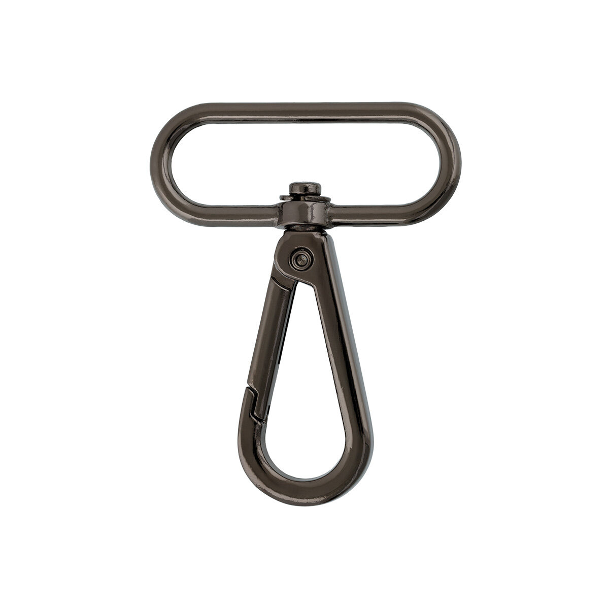 Gamma GH 111/38/10-WC70 Карабин 38 мм №06 под черный никель сумочная фурнитура металл