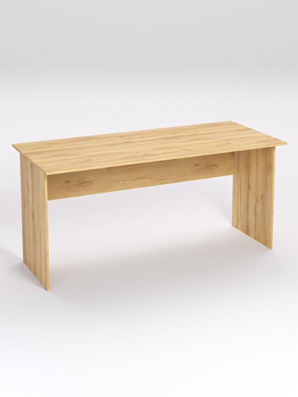 Стол рабочий офисный С-05, Дуб Золотистый. Производитель товара - компания Westcom.