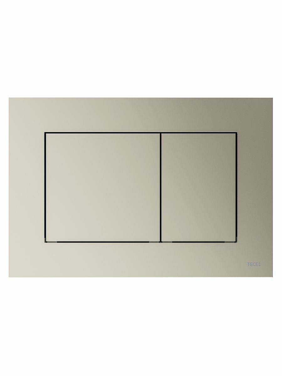 Клавиша смыва TECE Now двойной смыв, цвет: никель металлик 9240418