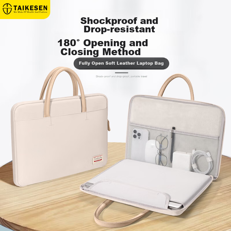 Taikesen Laptop Bag for Women, 14-Inch, Compatible with Apple MacBook, Huawei, Lenovo Xiaoxin Air 13.6