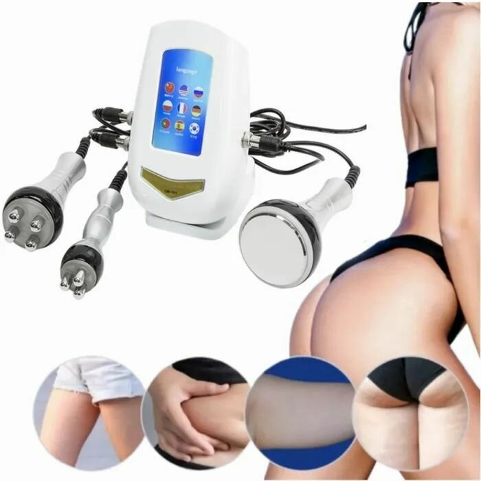 Косметологический аппарат Аппарат кавитации КИМ8 3в1/Кавитон ультразвук для похудения и красоты сжигание жира RF-лифтинг для лица и тела