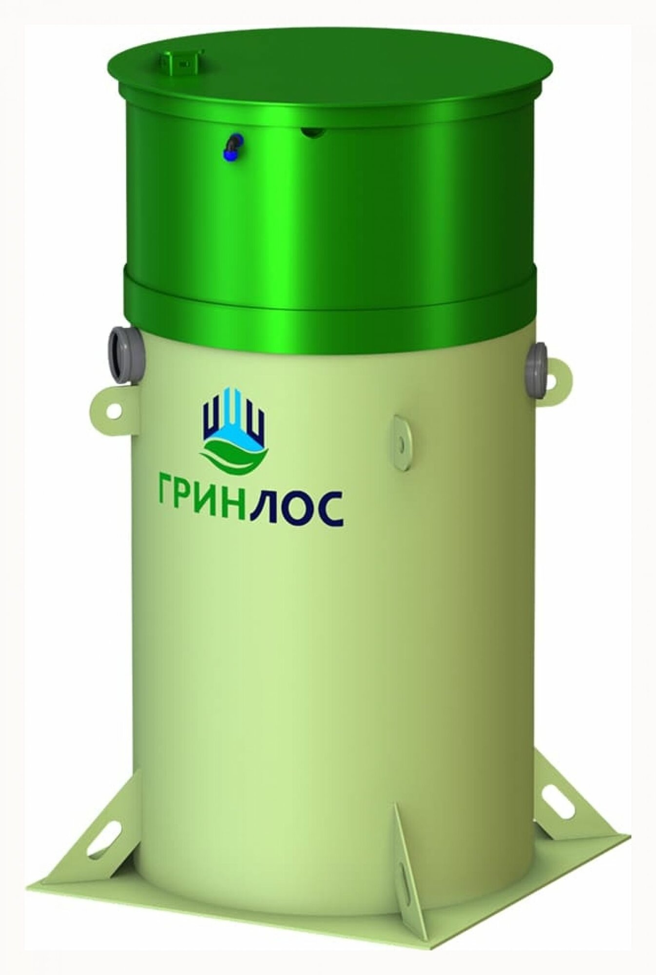 Септик для дома Гринлос Аэро Лайт 4 (0.8 м3/сут, самотечный, на 4 человек)