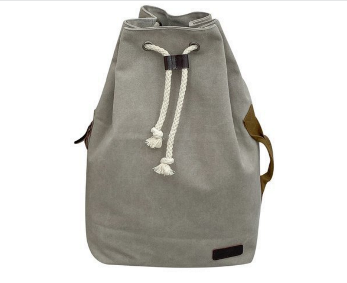Рюкзак на веревочной завязке торба-мешок молодежный спортивный городской серый цвет мужской| женский