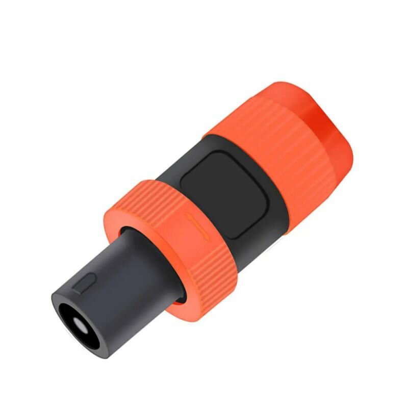 R-разъем 1 шт. 4-контактный разъем для акустического кабеля, 4-контактный разъем Powercon, мужской аудиоразъем, оранжевый