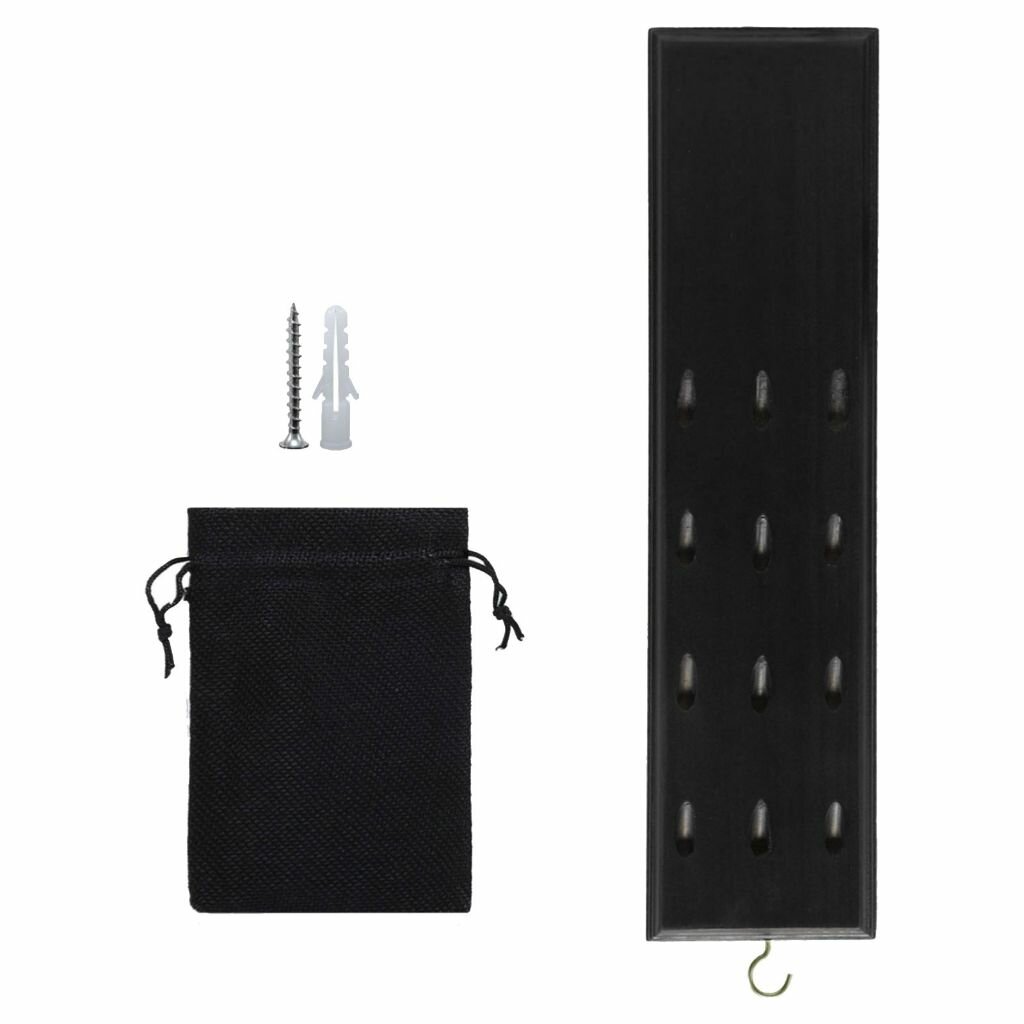 (1 комплект) Настенный дисплей для игры в дартс-черный