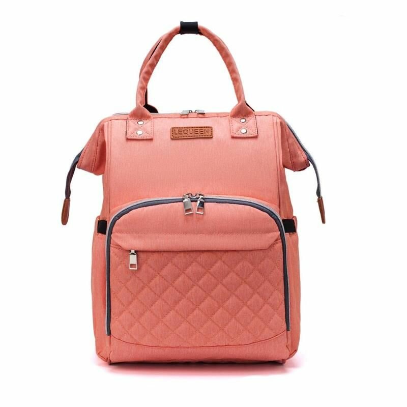 Сумка для мам lequeen рюкзак подгузников, мамы, большая