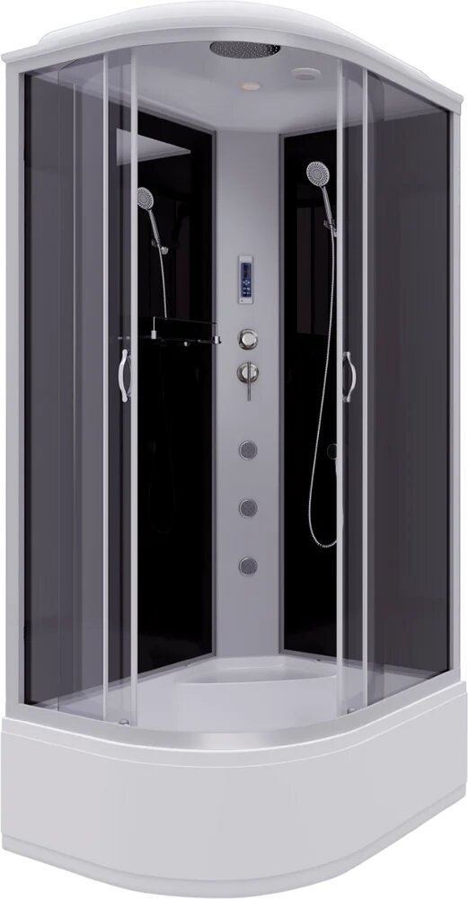 Душевая кабина Niagara Classic NG-2510-14RF 120х80 см, с гидромассажем и пультом управления