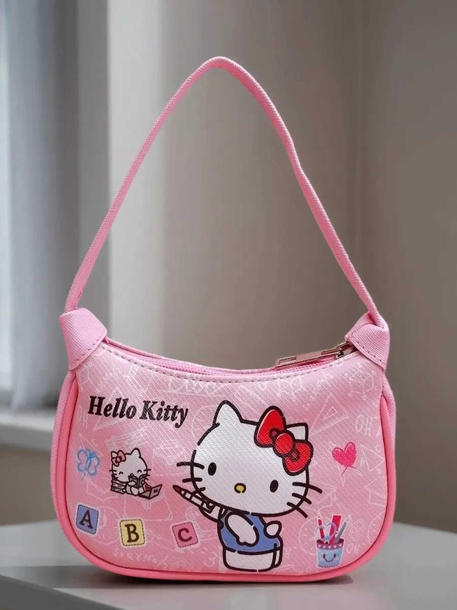 Сумка багет для девочек через плечо