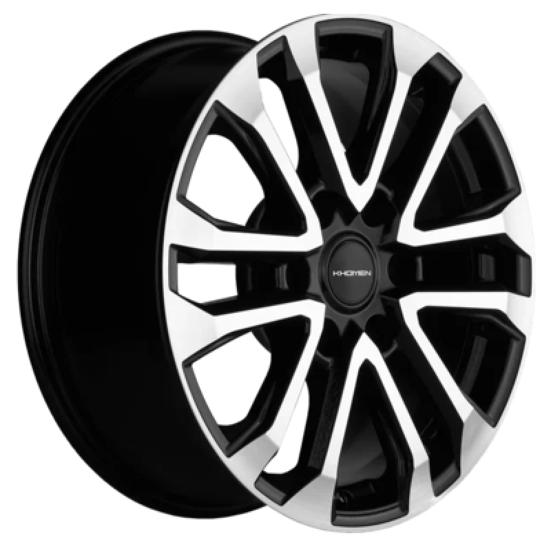 Диск колесный Khomen Wheels KHW1805 (Haval H9) 7,5x18 6x139,7 Dia75.1 ET42 цвет Black-FP