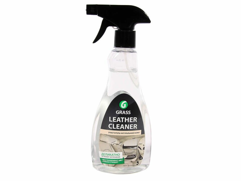 Очиститель кожи 600 мл GRASS Leather Cleaner триггер для натуральной и иск 110396