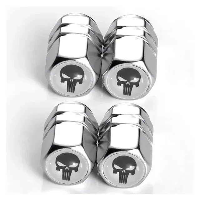 Алюминиевые Колпачки Для Ниппелей Автомобильных Шин, Заглушки Для Вентилей Колес, Колпачки Silver-K