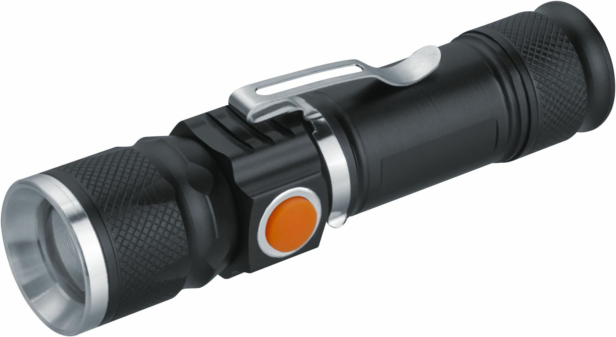 Фонарь Navigator NPT-CM18-ACCU алюм.3 реж, 1LED 5Вт