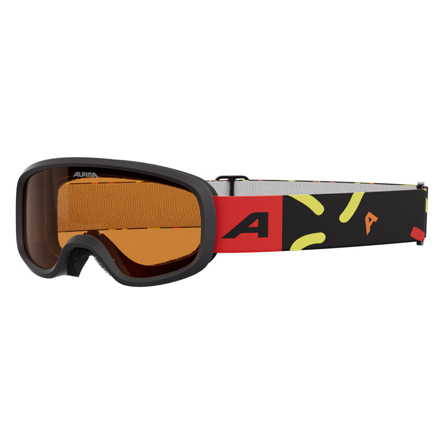 Маска горнолыжная ALPINA Carvy 3.0 Red Matt/Orange S2 (US: XS)