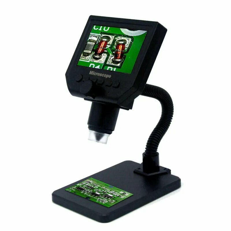 Микроскоп Для Пайки, Подвижный локоть G600, увеличительное стекло для ремонта мобильных телефонов. отображение в 600 раз