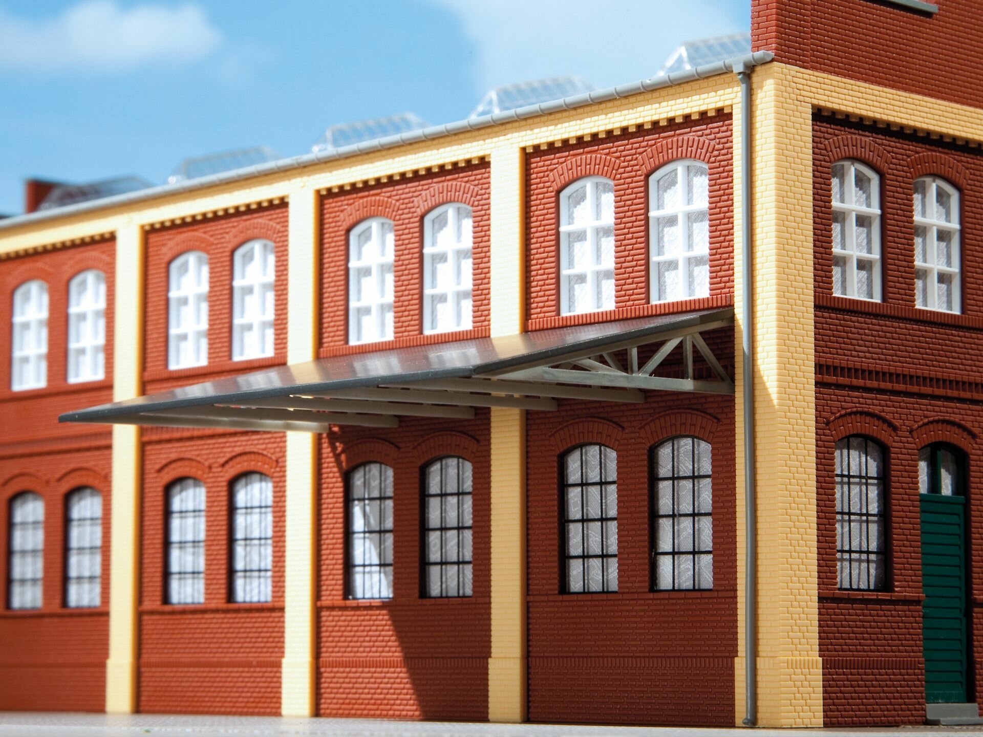 80302 Элемент игрушечной ж/д - Пандусные навесы H0 1:87 16,5мм