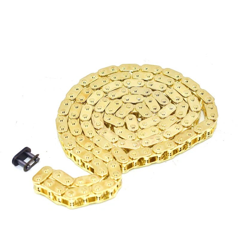 Цепь T8F с запасным звеном 47cc 49cc 2-тактный двигатель ATV Quad Go Kart карманный мини-мотор для мотоцикла 136, T8F GD 136L