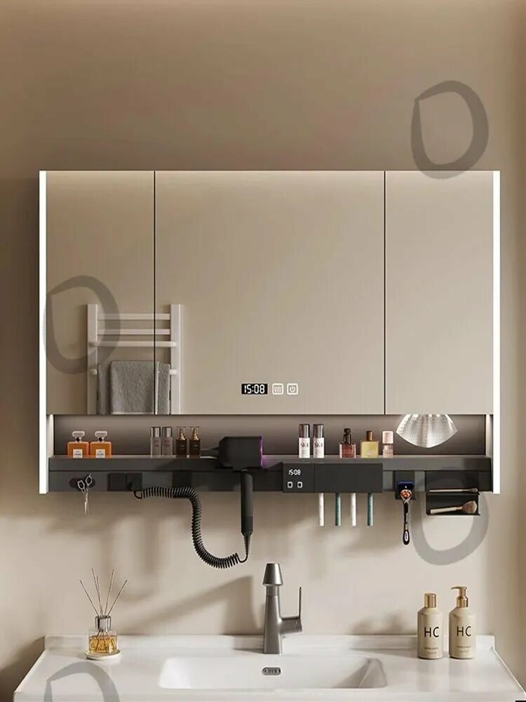 Шкаф для ванной, 120х13х70 см, Универсальный