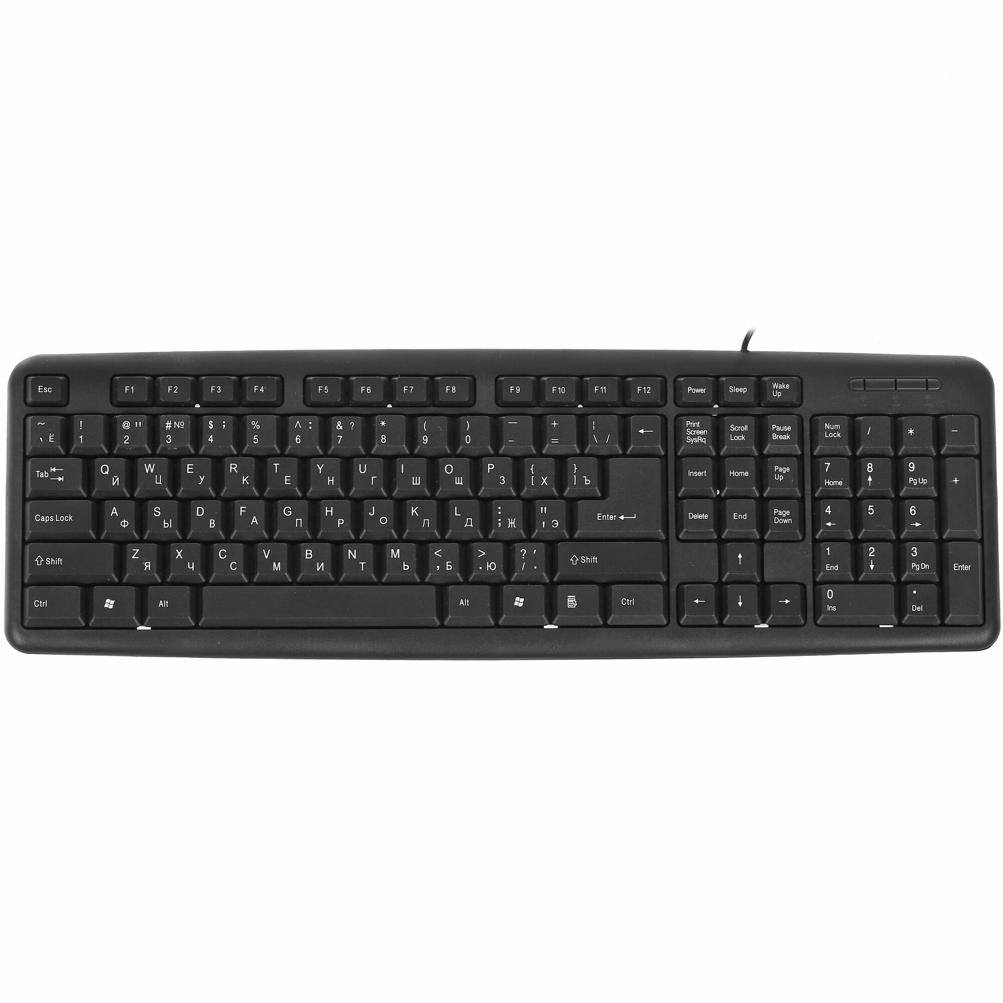 Клавиатура DEFENDER USB HB-420 RU BLACK 45420