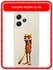 Чехол на Xiaomi Redmi 12 5G / Сяоми Редми 12 5G с принтом "Тунг тунг 2", прозрач...