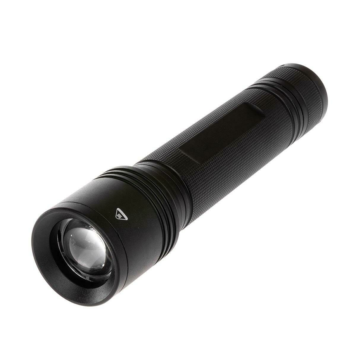 Фонарь NISUS черный ручной металлический 1200 LM, IPX4 (AN-FR-1055)