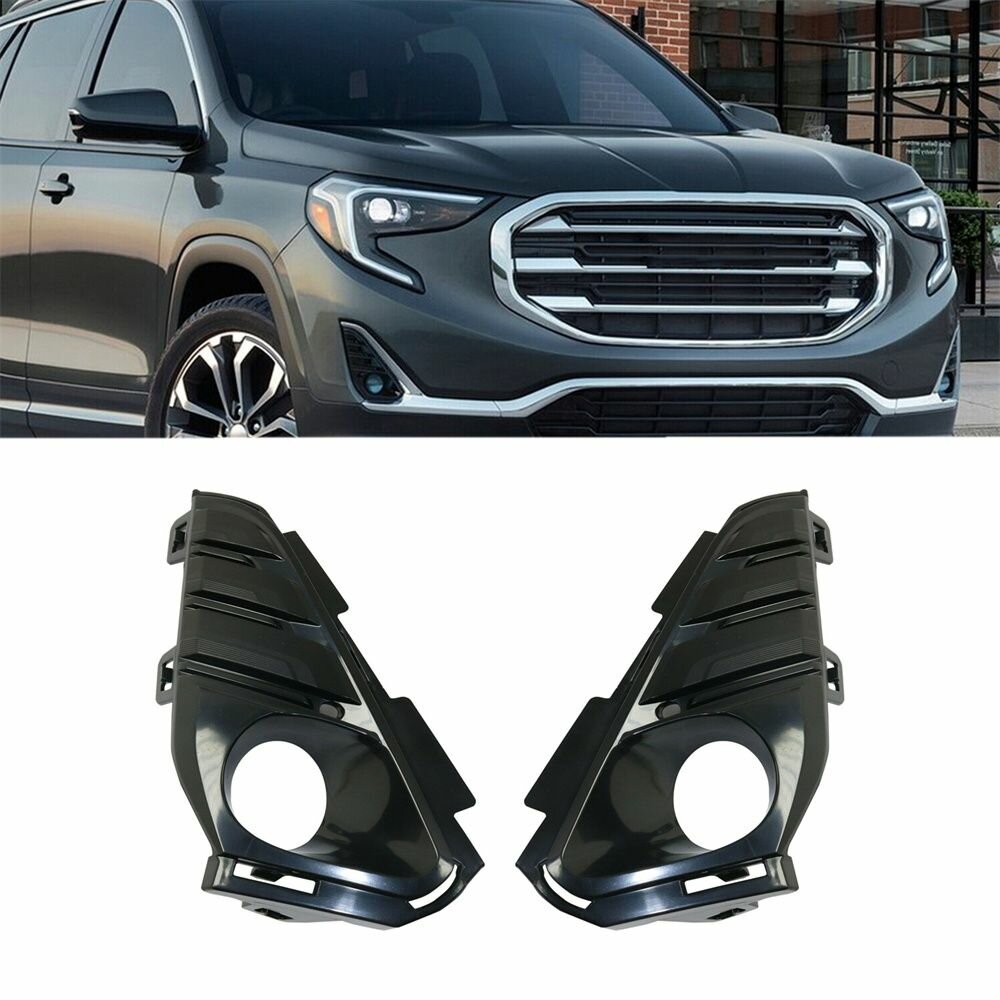 Передние правая + левая противотуманные фары с отверстием для Gm Gmc Terrain 2018-2021