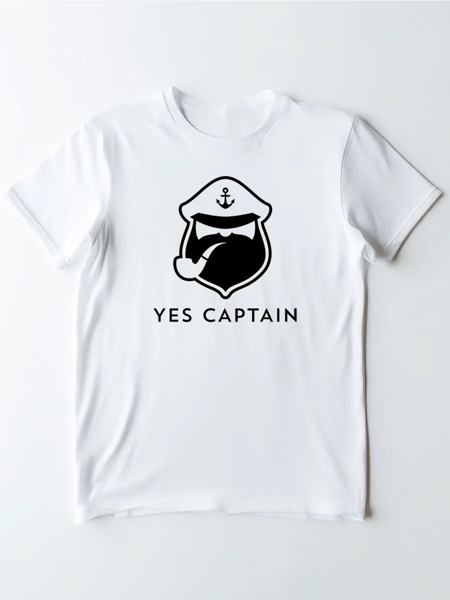 Футболка да капитан корабля