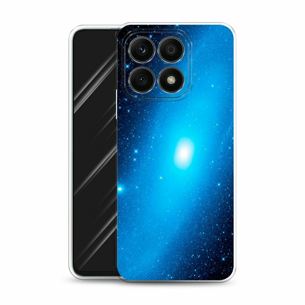 Силиконовый чехол на Honor X8A / Хонор X8A с принтом "Космос 1" — фото 1