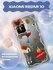 Чехол на Xiaomi Redmi 10 / Редми 10 с принтом "Ниточный коллаж"