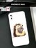 Чехол на Apple iPhone XS Max / Айфон XS Max с принтом "Еж кофеман"