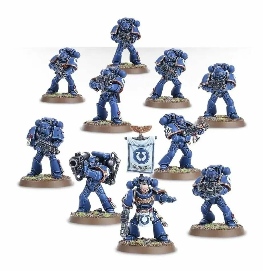 TACTICAL SQUAD / Вархаммер 40к смола / Warhammer 40000 миниатюры