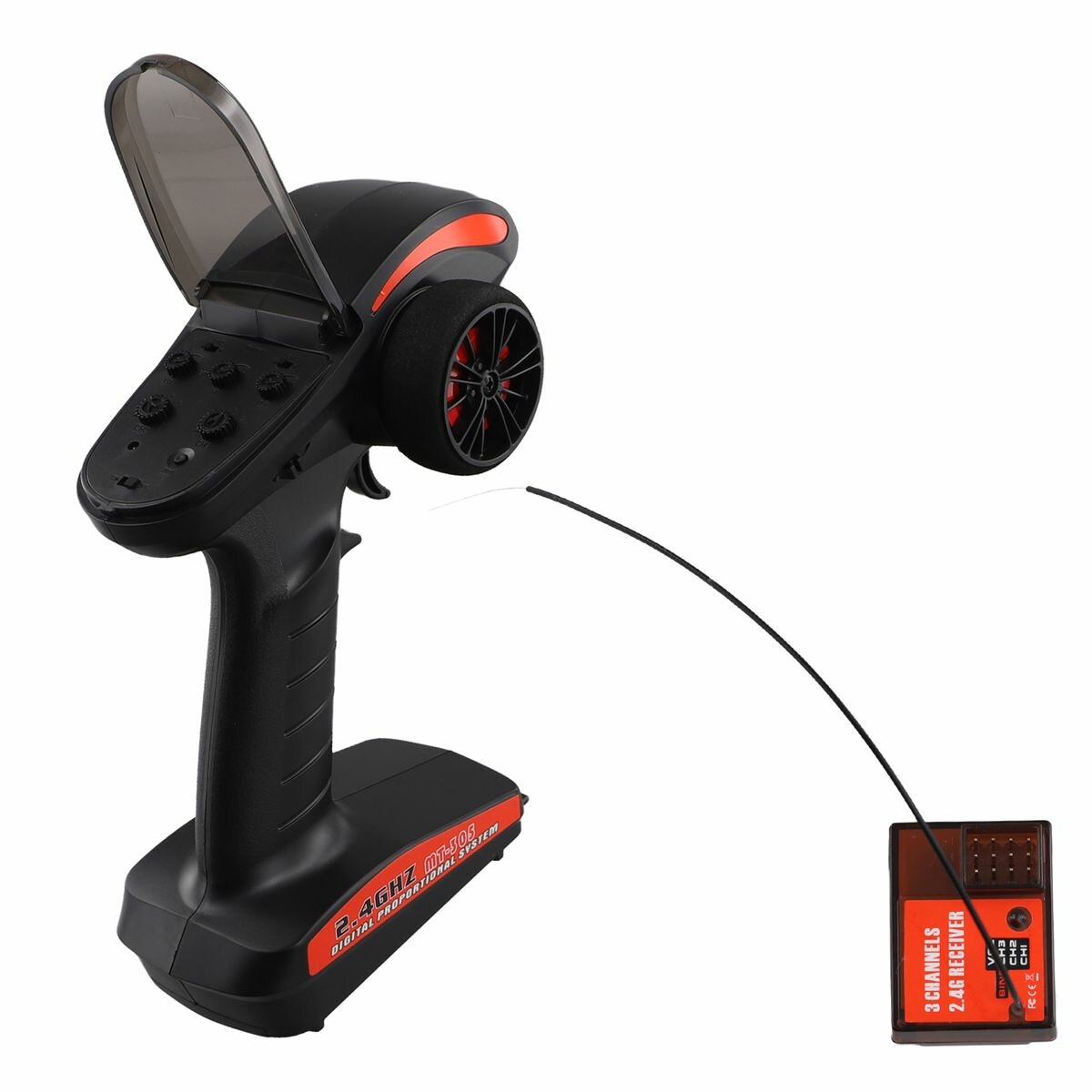 3-канальный AFHS радиоуправляемый пульт дистанционного управления RC для радиоуправляемой машины, лодки