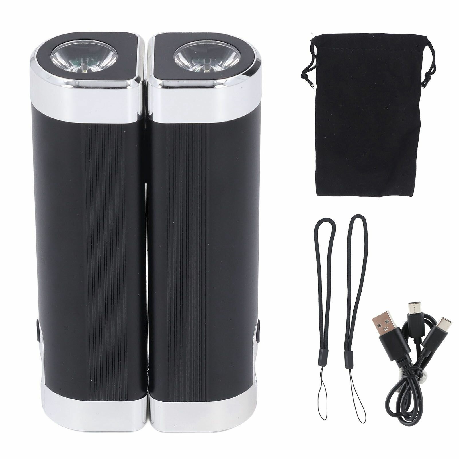 Электрическая грелка для рук, перезаряжаемая, раздельная, магнитная, 3 уровня нагрева, фонарик-аккумулятор 3 в 1 для рыбалки, кемпинга, многоразового использования